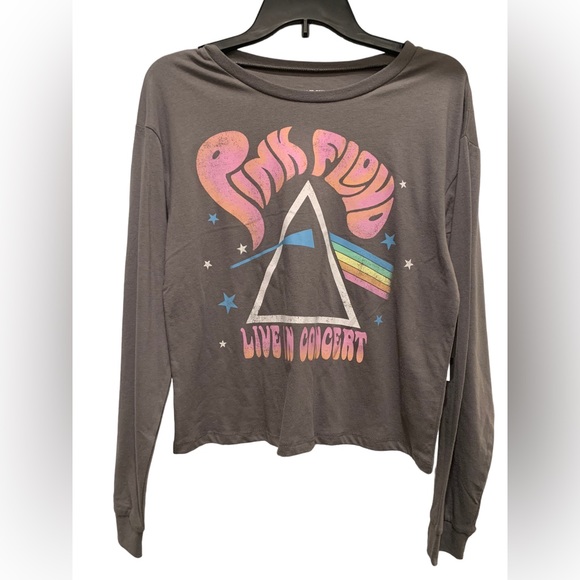 Grayson Threads | Tops | Nwt Pink Floyd Gray Long Sleeve | Poshmark